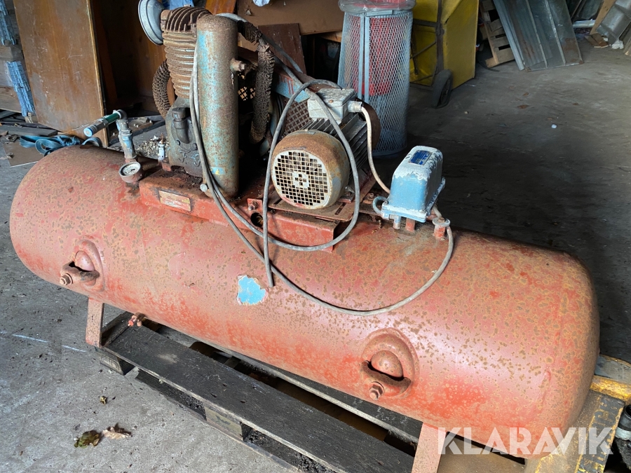 Kompressor FF 300 liter, Aabenraa, Klaravik auktioner