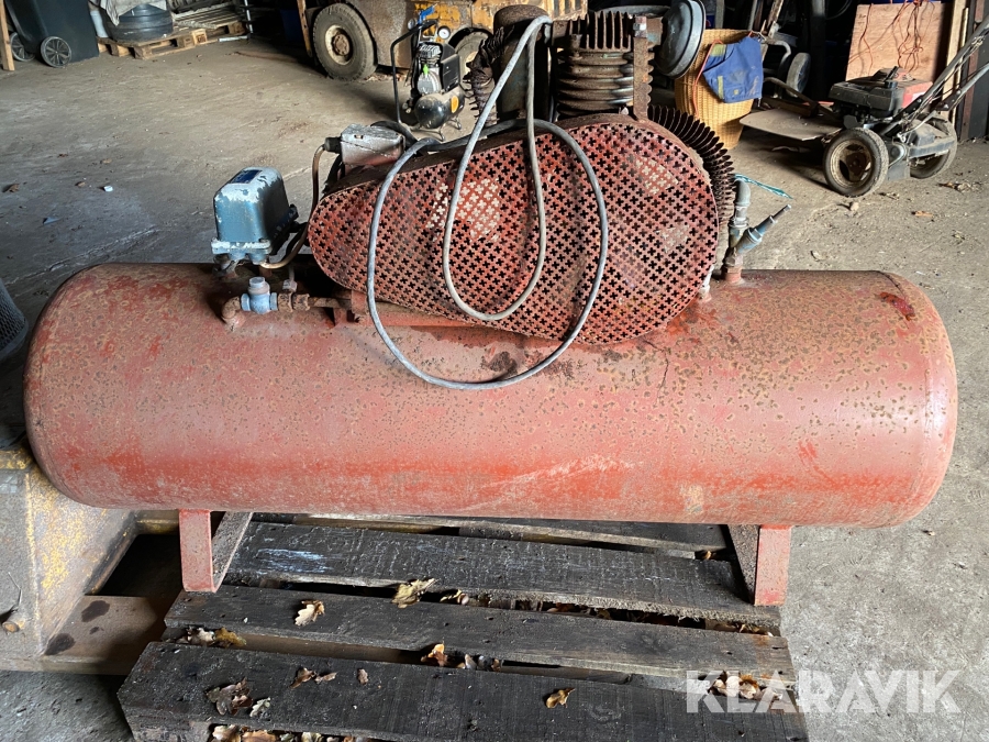 Kompressor FF 300 liter, Aabenraa, Klaravik auktioner