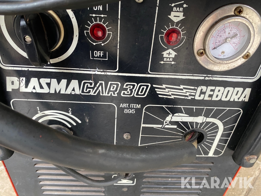 Plasmaskærer CEBORA Plasmacar 30, Sønderborg, Klaravik aukti