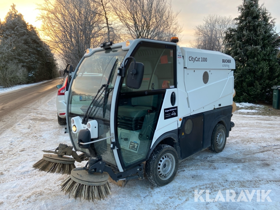 Feje/sugebil Bucher City cat 1000, Assens, Klaravik auktione