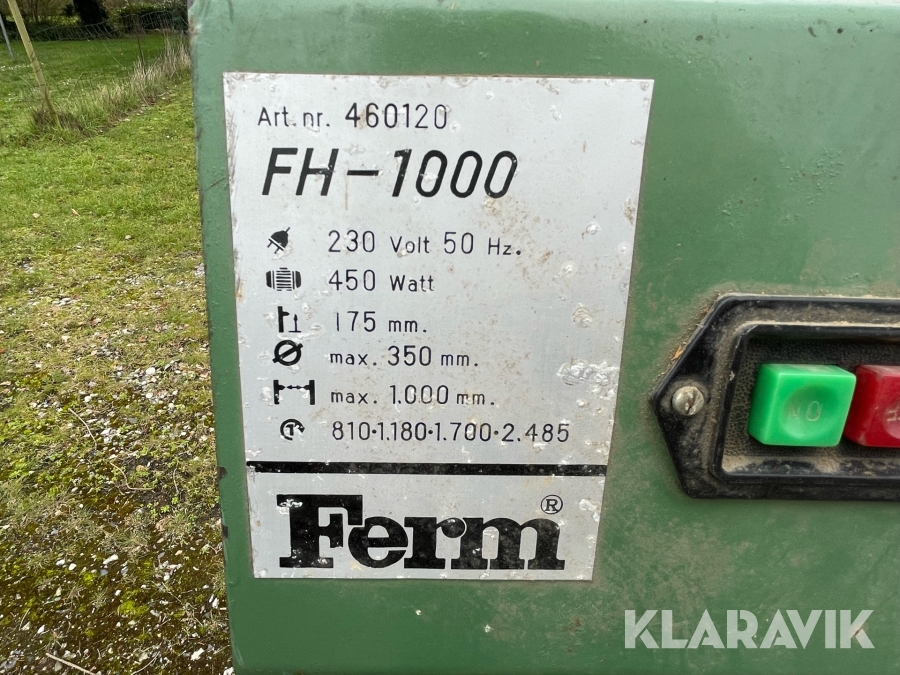 Drejebænk Ferm, Odense, Klaravik auktioner