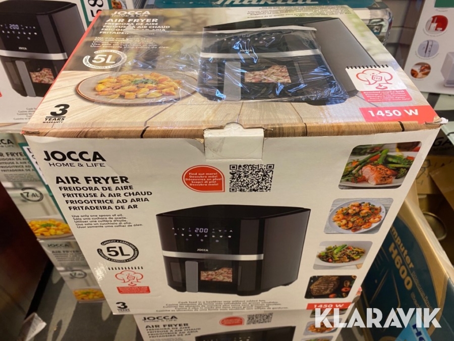 Airfryer Jocca 5 liter, Køge, Klaravik auktioner