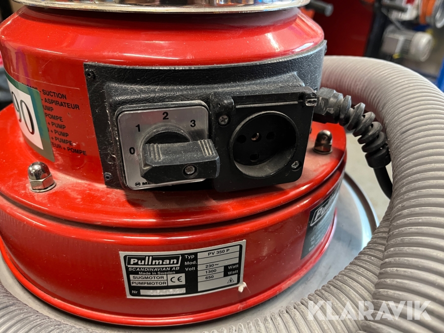 Pullman PV 350P, Egedal, Klaravik auktioner