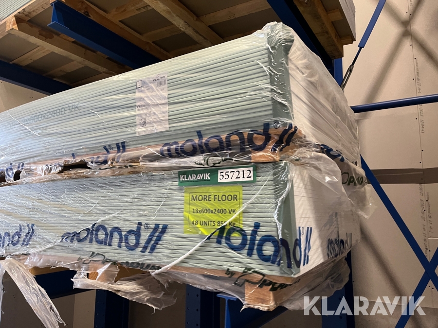 Gulvgips 3 1/2 palle Moland More Floor VK, Rødovre, Klaravik