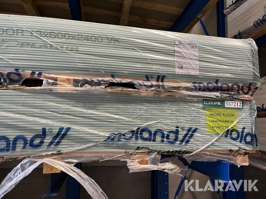 Gulvgips 3 1/2 palle Moland More Floor VK, Rødovre, Klaravik