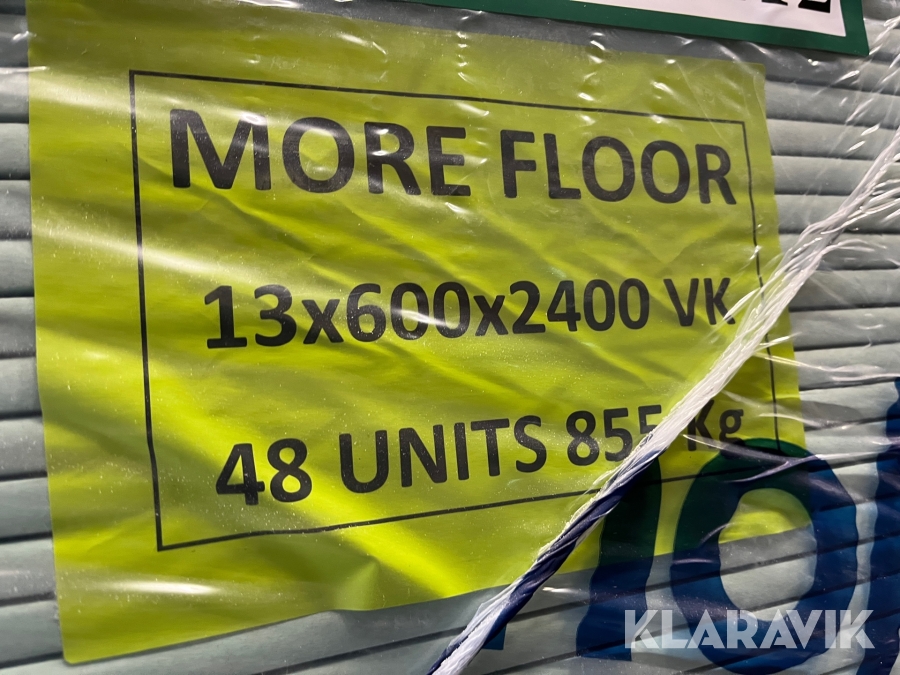 Gulvgips 3 1/2 palle Moland More Floor VK, Rødovre, Klaravik