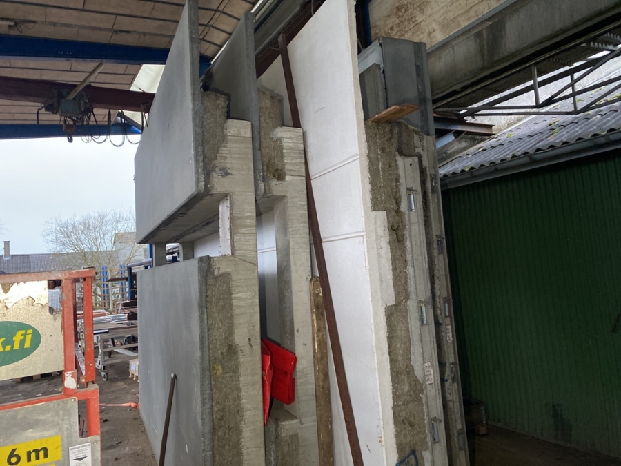 Sandwich beton elementer