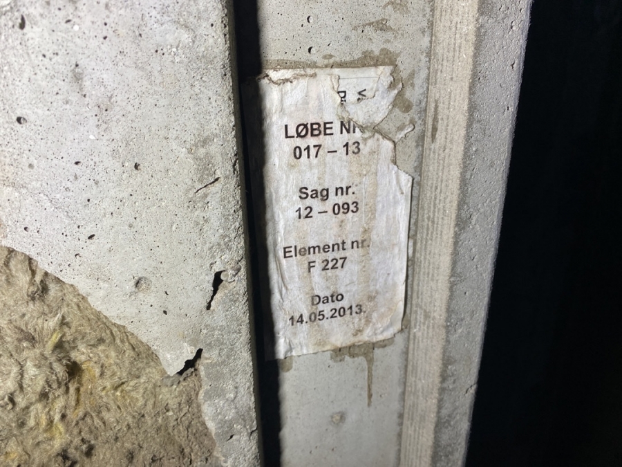 Sandwich beton elementer