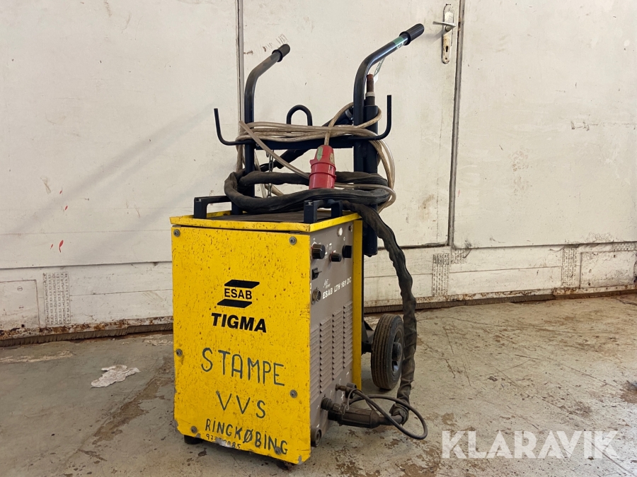 Svejsemaskiner Esab Tigma, Ringkøbing-Skjern, Klaravik aukti