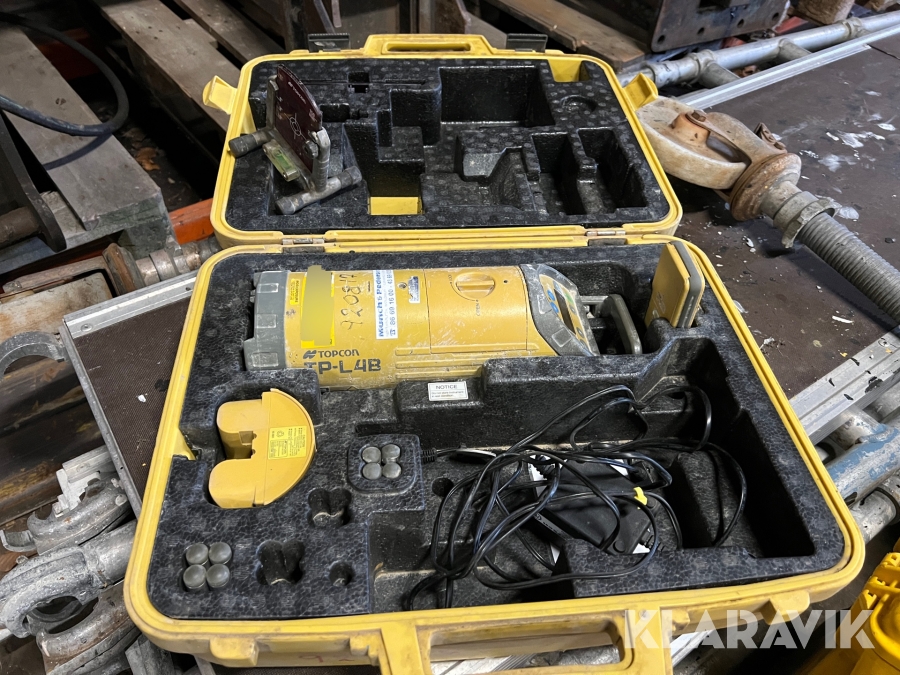 Laser Topcon TP-L4B, Aalborg, Klaravik auktioner