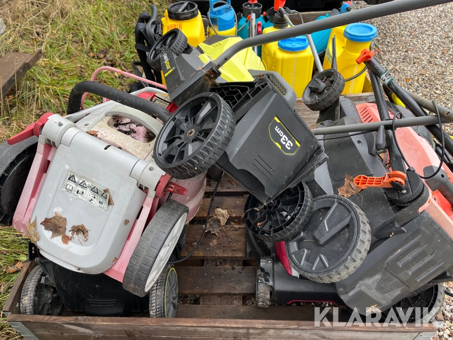 Blandet Palle med udstyr Ryobi, Alko, Black & Decker Blandet