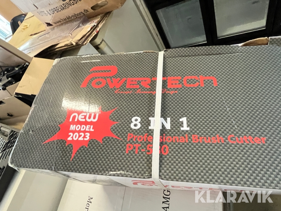 Multimaskine Powertech PT-580, Køge, Klaravik auktioner