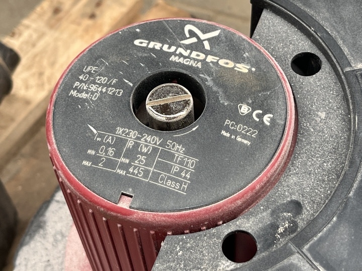 2 stk cirkulationspumper