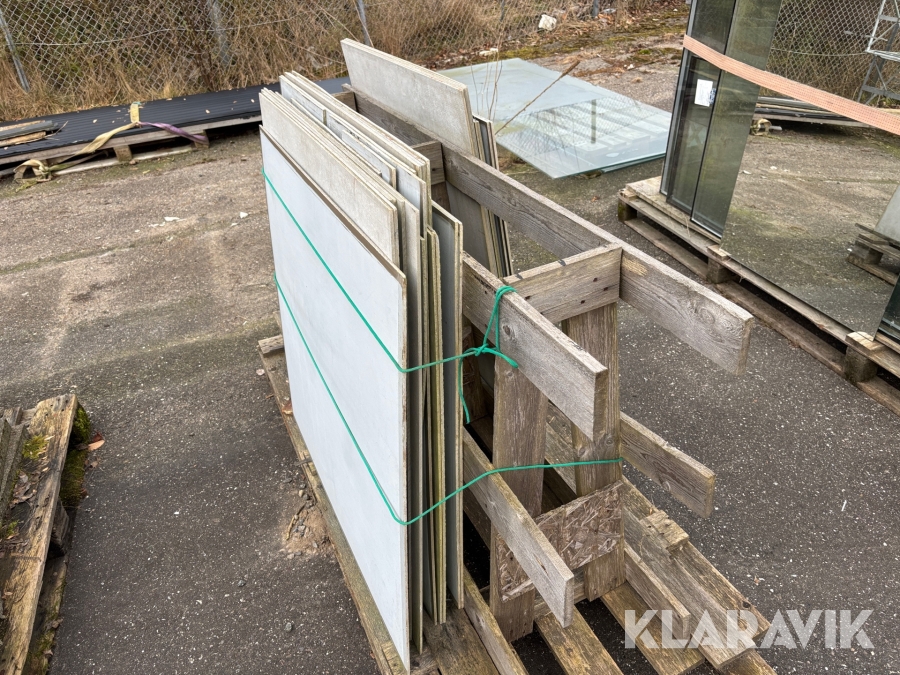 Eternit vindplade, Brønderslev, Klaravik auktioner