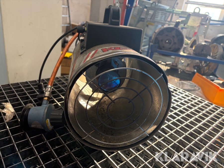 Gasvarmer KAFER 100 REG, Holbæk, Klaravik auktioner