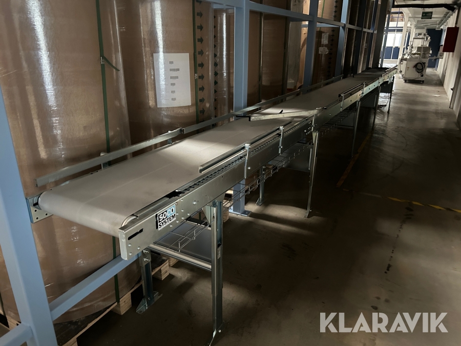 Transportbånd Soco system, Guldborgsund, Klaravik auktioner