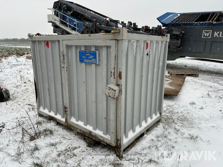 Miljøcontainer med tank Ehes Smede 1500L, Vordingborg, Klara