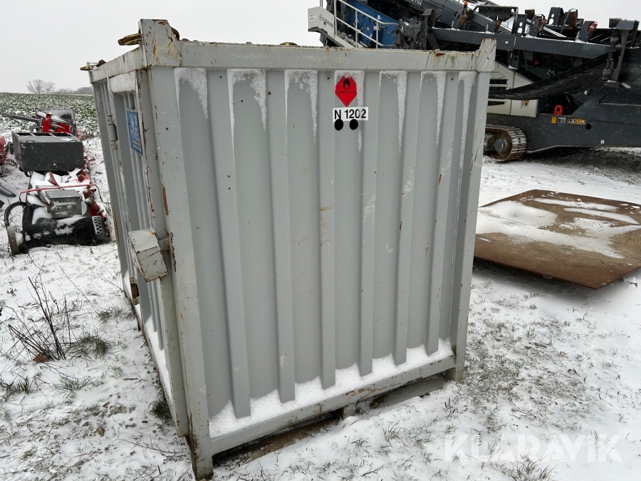 Miljøcontainer med tank Ehes Smede 1500L, Vordingborg, Klara