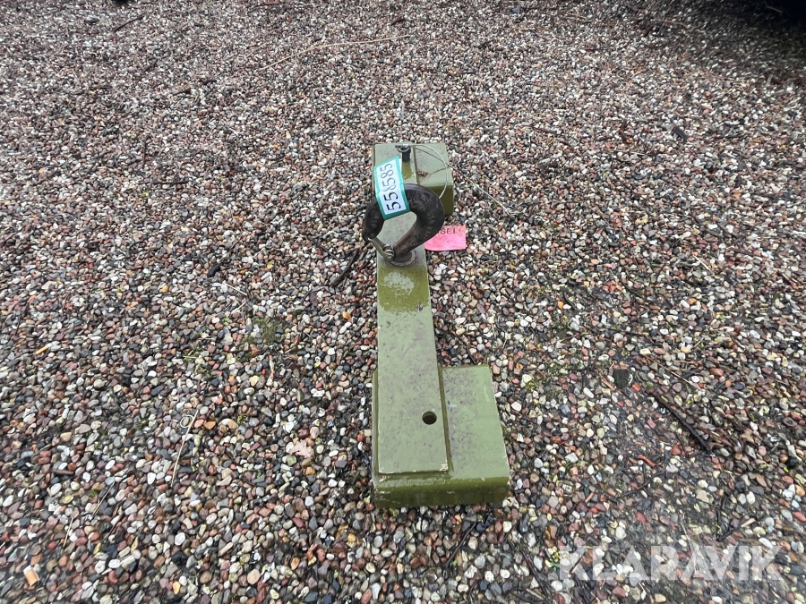 Beslag med krog til pallegafler, Slagelse, Klaravik auktione