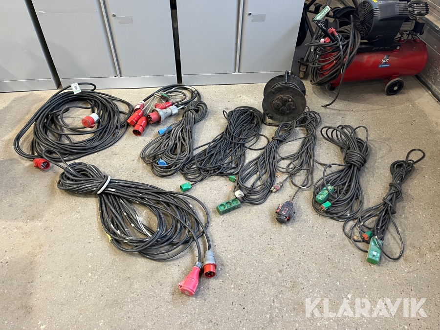 Forlænger ledninger 230 og 380v, Frederikssund, Klaravik auk