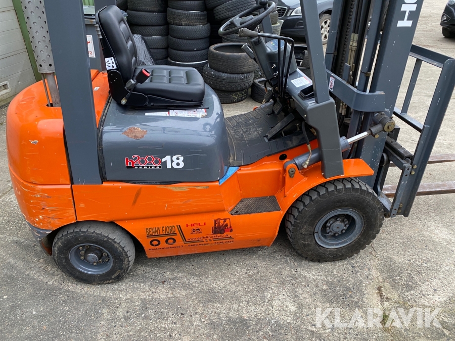 Truck HELI CPCD18, Aabenraa, Klaravik auktioner