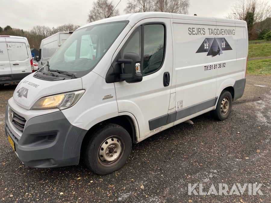 Varebil Fiat Docato professionel, Silkeborg, Klaravik auktio