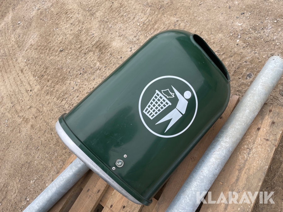 Affaldsstativer, Næstved, Klaravik auktioner