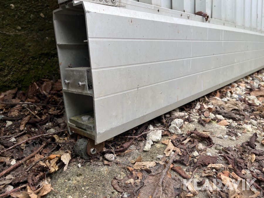 Aluminium port / uden stolper 580x194cm, Gribskov, Klaravik