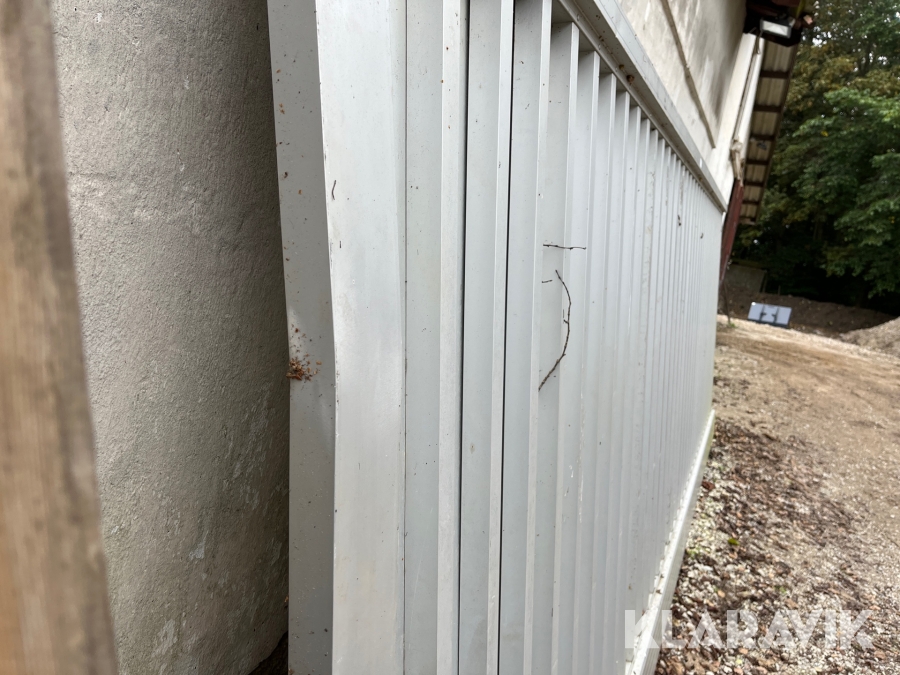 Aluminium port / uden stolper 580x194cm, Gribskov, Klaravik