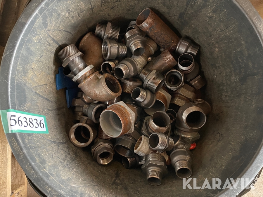 Diverse fittings, Haderslev, Klaravik auktioner