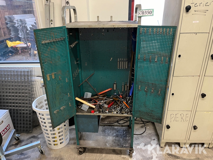 Værktøjsskab Kamasa Tools, Roskilde, Klaravik auktioner
