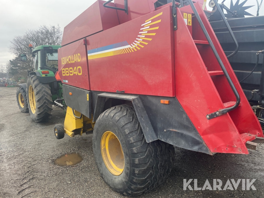 Presser New Holland BB 940R, Vejle, Klaravik auktioner