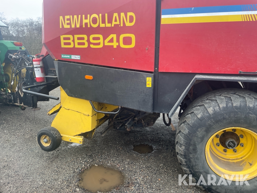 Presser New Holland BB 940R, Vejle, Klaravik auktioner