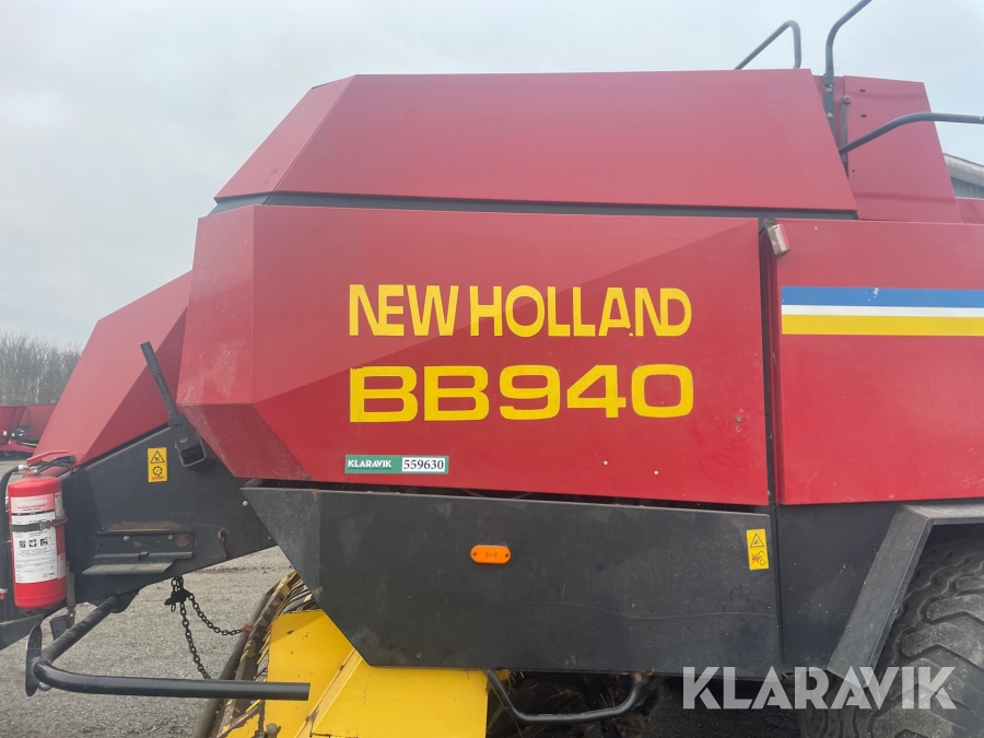 Presser New Holland BB 940R, Vejle, Klaravik auktioner
