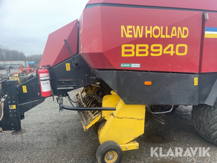 Presser New Holland BB 940R, Vejle, Klaravik auktioner