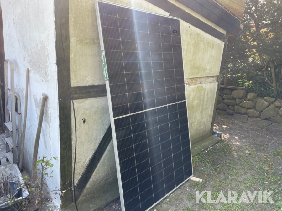 Solcellepaneler EGING PV EG-590M60-HU/BF-DG, Lejre, Klaravik