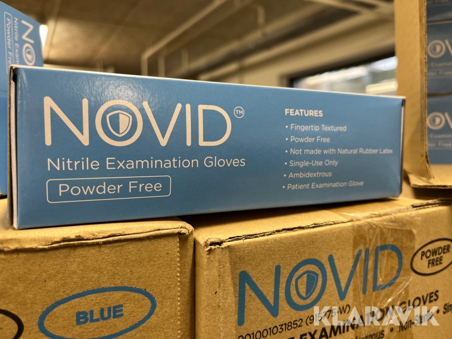 10 kasser str Medium Novid Nitrilhandsker, Roskilde, Klaravi