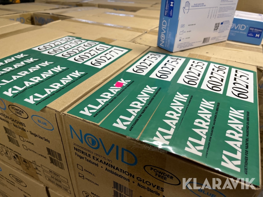 10 kasser str Medium Novid Nitrilhandsker, Roskilde, Klaravi