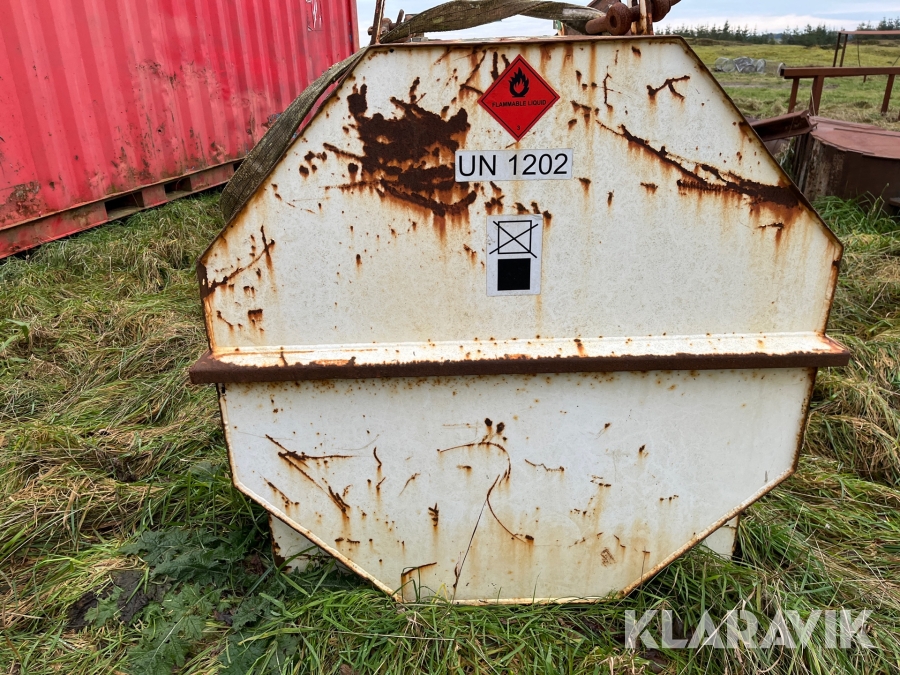 Mobil Dieseltank Thyholm , Thisted, Klaravik auktioner