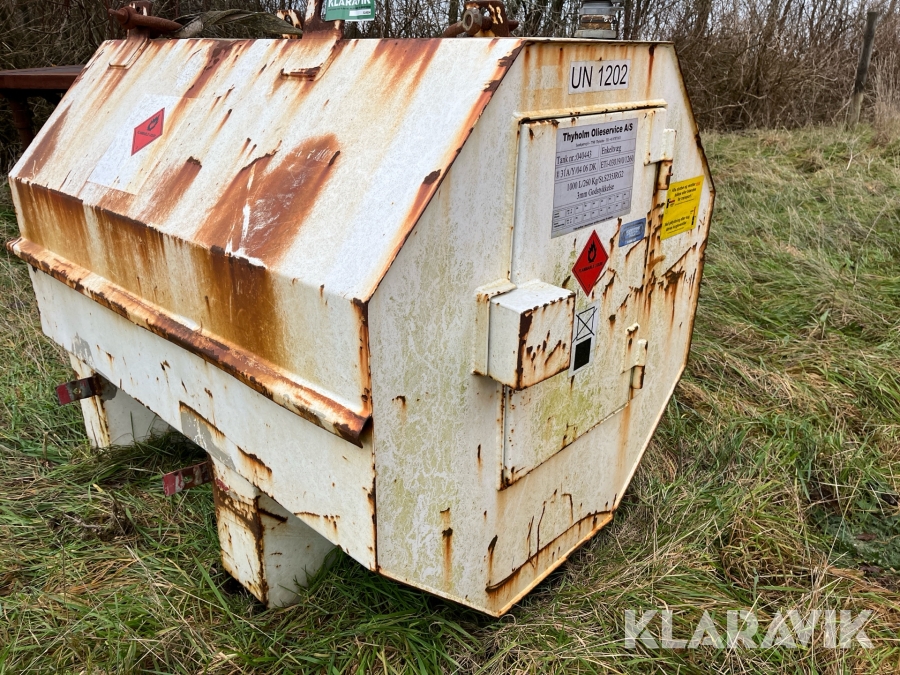 Mobil Dieseltank Thyholm , Thisted, Klaravik auktioner