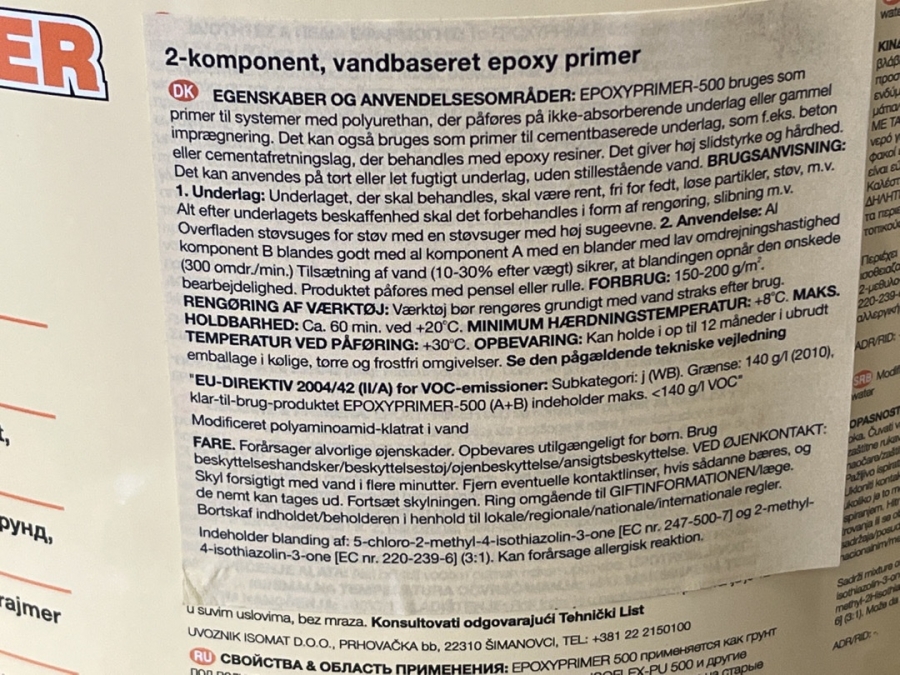 2-komponent Epoxy primer