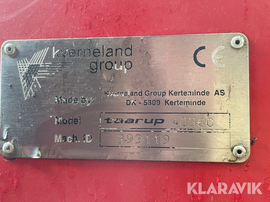 Skiveslåmaskine, Roskilde, Klaravik auktioner