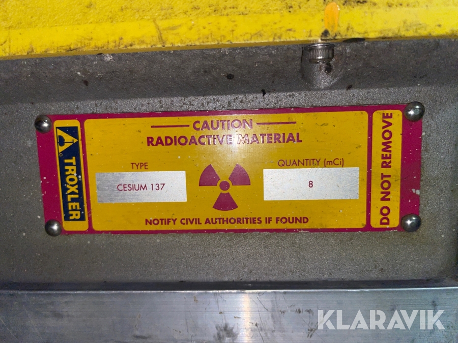 Komprimeringsmåler TROXLER 4640-B, Middelfart, Klaravik auk