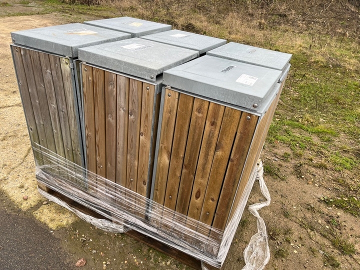 Affaldsstativer / Skjulere