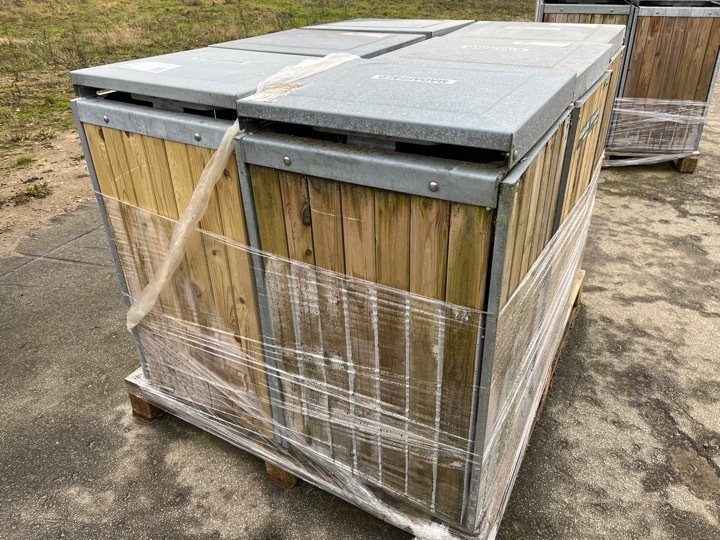 Affaldsstativer / Skjulere