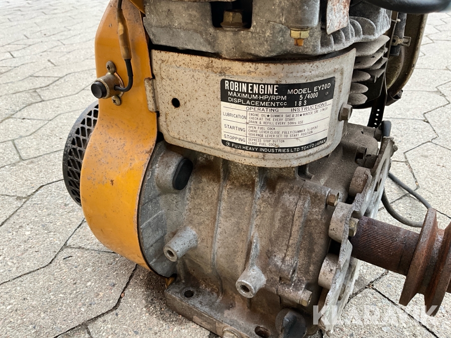 Motor Robin Model EY20D, Holbæk, Klaravik auktioner