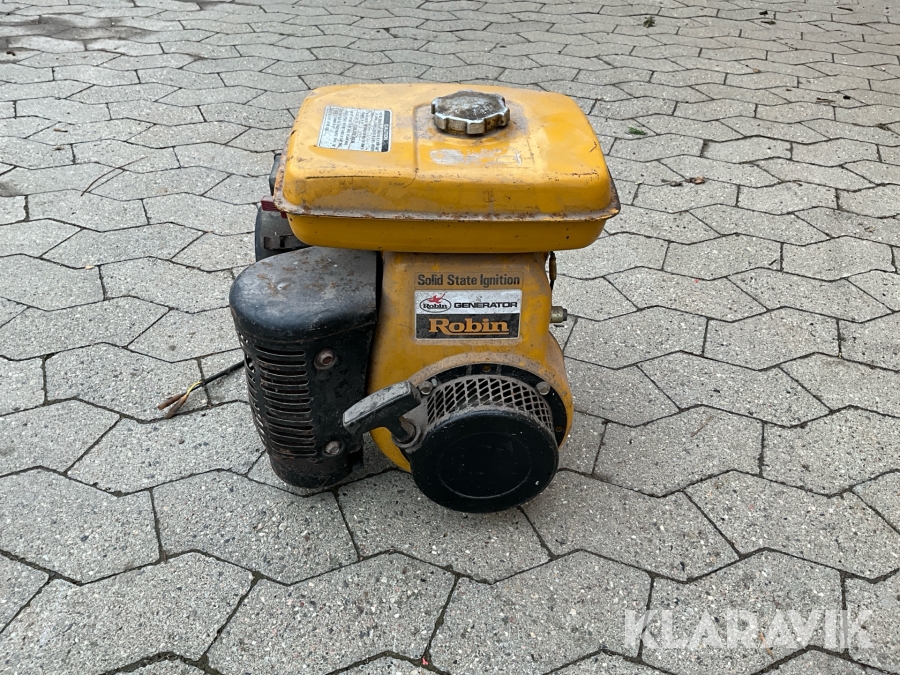 Motor Robin Model EY20D, Holbæk, Klaravik auktioner