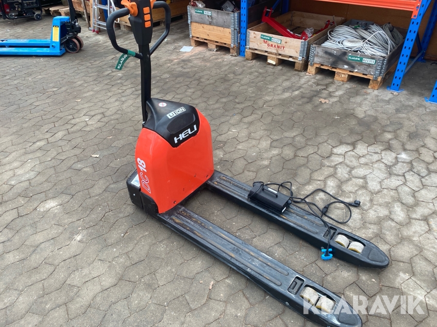 Palleløfter Heli CBD18J, Holbæk, Klaravik auktioner