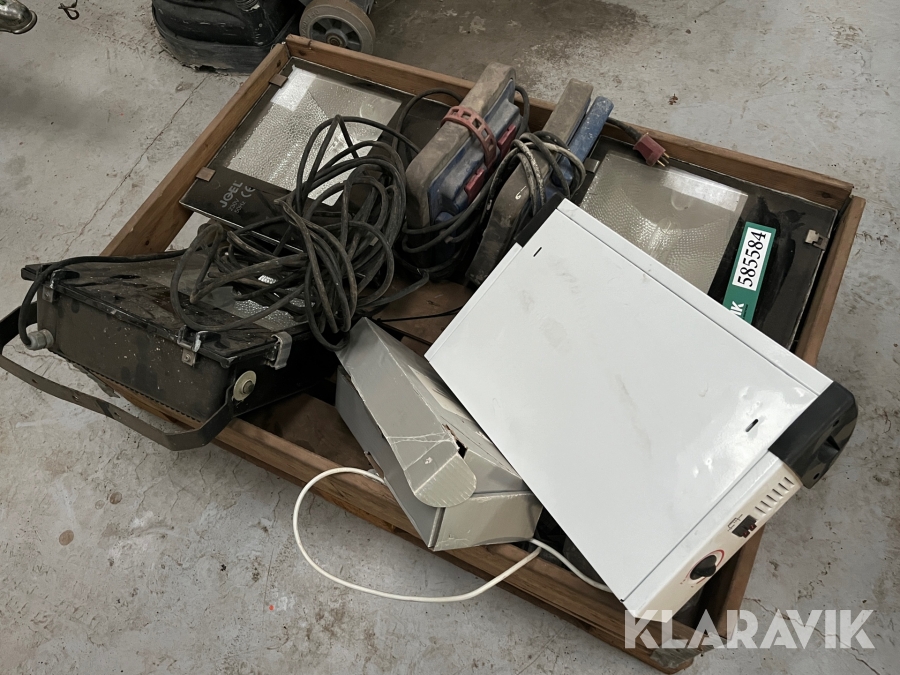 Arbejdslamper, Tønder, Klaravik auktioner