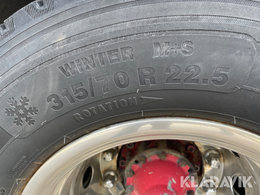 Lastbil Scania R580, Mariagerfjord, Klaravik auktioner